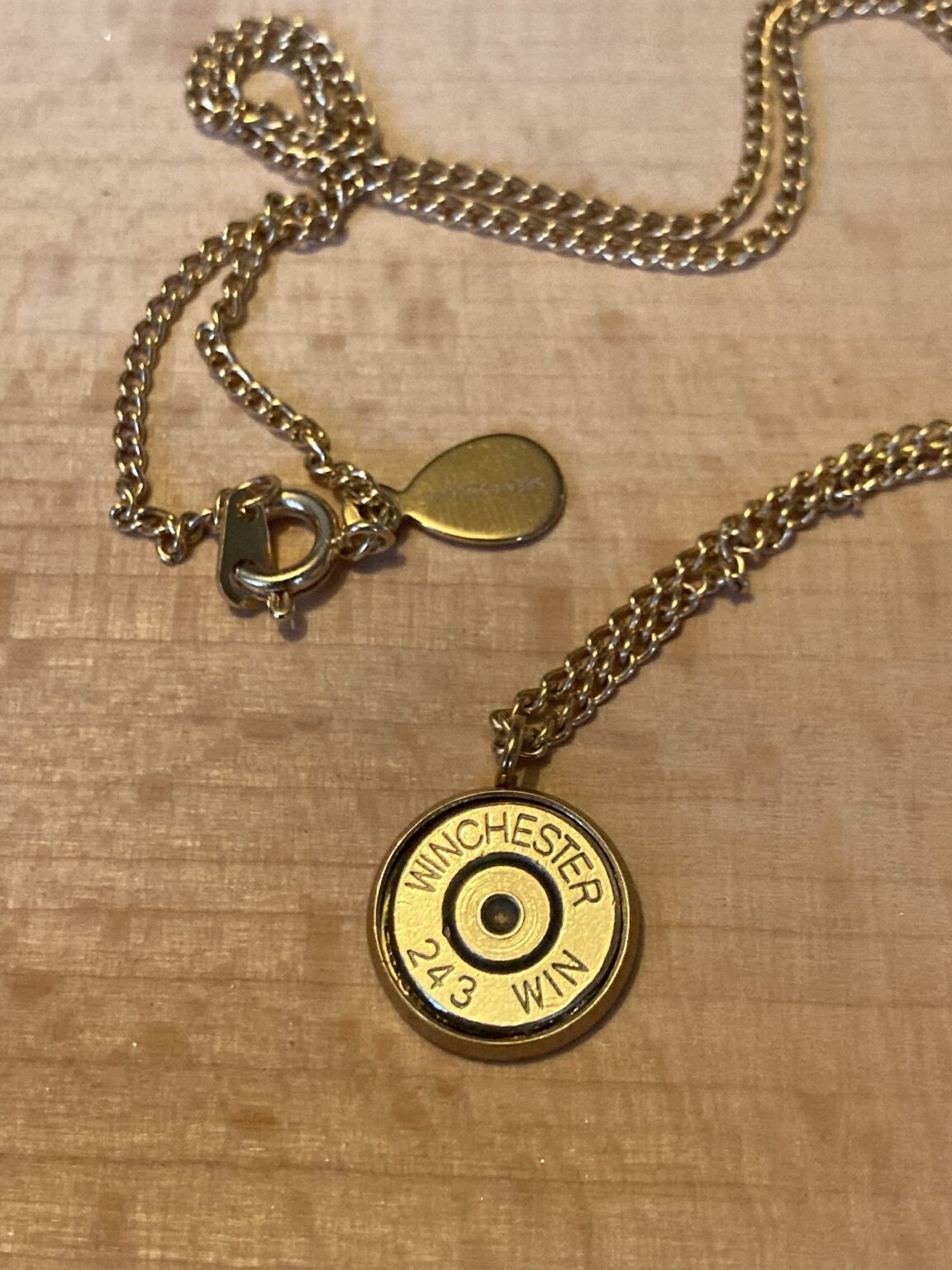 Evington Spent shell rifle necklace - silver - Spent Shells